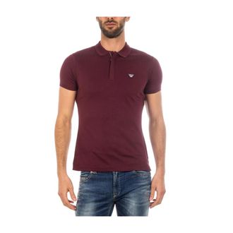 Armani Jeans Polo Shirts - - Tops - Herren - Rot - XL