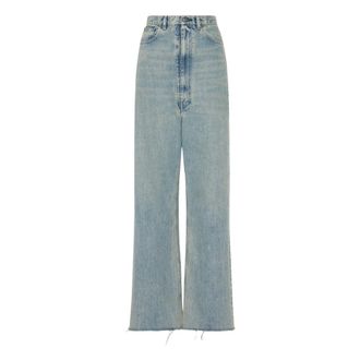 Maison Margiela Weite Jeans - - Jeans - Damen - Blau - W26