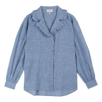 Emile Et Ida Blouse C&eacute;lia Chambray Emile et Ida