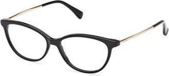 Max Mara MM5236 001 Lunettes pour femme Noir brillant 52/14/145