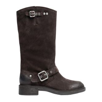 Ash Bottes Hautes Moto Freesia - Femme - Chaussures - Brun - Taille: 38 EU
