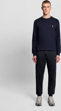 Lyle & Scott Baumwollmischung Schriftzug-Jogger