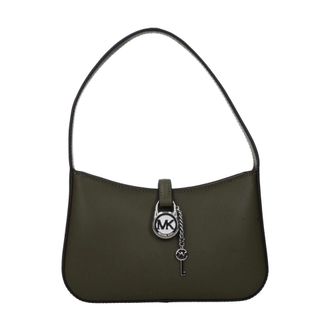 Michael Kors Femme, Sacs, Vert, Taille: ONE Size Sac &agrave; main en cuir avec poign&eacute;e sup&eacute;rieure et bandouli&egrave;re r&eacute;glable