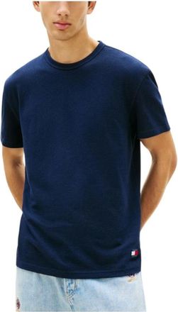 Tommy Hilfiger Homme, Tops, Bleu, Taille: 2XL T-Chemises