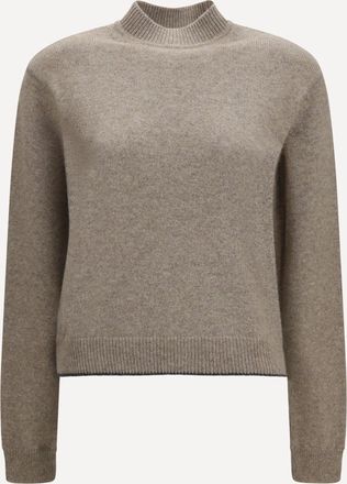 Jacquemus La Maille cashmere creweck Sweater Female 36