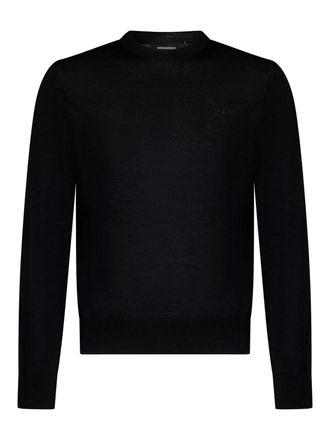 Dsquared2 Pull Col Rond - Noir