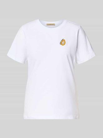 Smith & Soul T-Shirt mit Perlen und Rundhalsausschnitt