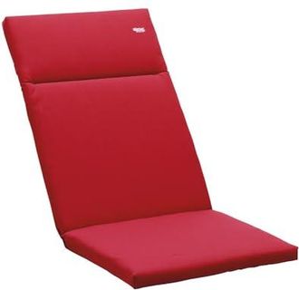 Sieger Sieger 5540 4914 KT Klappsessel-Auflage, 100% Dralon/Polyacryl, ca. 121 x 49 x 4 cm, rot