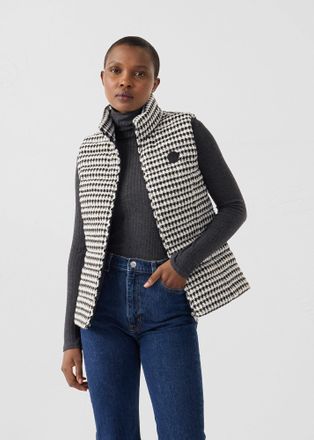 Jott Doudoune sans manches Naturel/noir Salla multico - Taille L