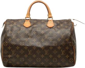 Louis Vuitton Pre-owned Speedy 35 - Femme - Pre-owned - Brun - Taille: ONE Size