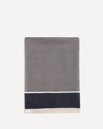 Saint Laurent Cassandre striped Stole Female UNI