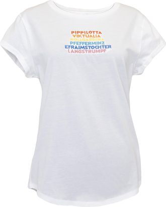 Bavarian Caps Damen Pippilotta Viktualia T-Shirt, wei&szlig;, XL