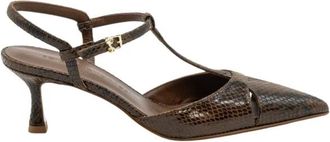 Sergio Levantesi Femme, Chaussures, Brun, Taille: 39 EU Escarpin Slingback Edvige
