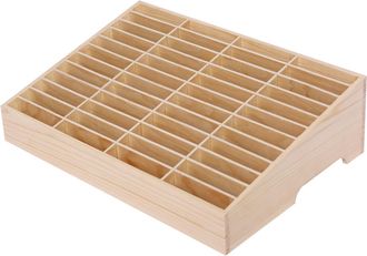 Generic Telefonhalter Aus Holz Mit 48 Steckpl&auml;tzen, Telefonaufbewahrungsbox for Den Unterricht, Robust und Langlebig, Geeignet for Konferenzr&auml;ume und Bildungs