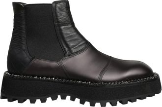 Dolce & Gabbana Homme, Chaussures, Noir, Taille: 40 EU Chelsea Bottes