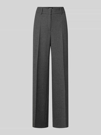 Cambio Regular Fit Weite Hose mit Viskose-Woll-Anteil Modell AMELIE