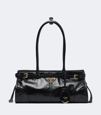 Prada Sac port&eacute; &eacute;paule Prada Bonnie Medium en cuir