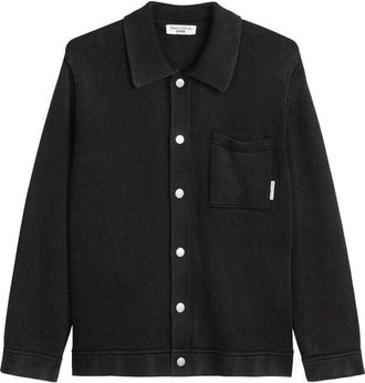 Marc O'Polo Denim Herren Strickjacke aus Baumwolle