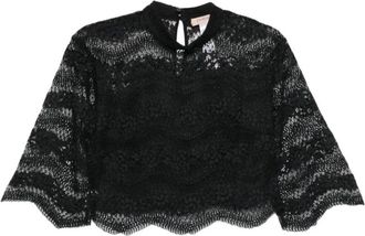 Twinset Femme, Blouses et Chemises, Noir, Taille: 38 FR Blouse