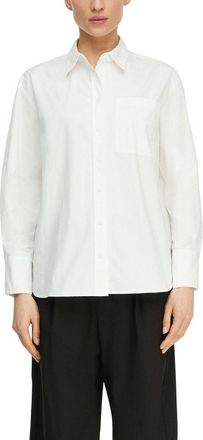 Comma Langarmbluse mit Stretch