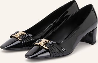 Ferragamo Ferragamo Lack-Pumps Tillya schwarz