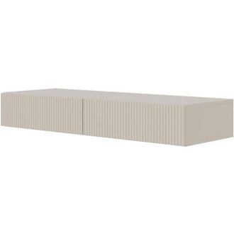 Selsey Selsey - veldio - Coiffeuse - 110 cm - suspendu - taupe (gris-beige)