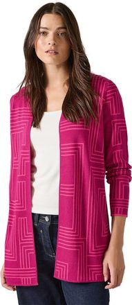 Cecil Damen B253831 Offener Cardigan, Jewel pink, L