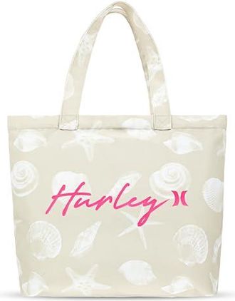 Hurley Sac fourre-tout de plage en toile, rotin., Taille unique