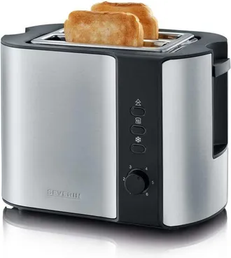 Severin Toaster 2 schlitze 800w edelstahl/schwarz - Severin - 2589