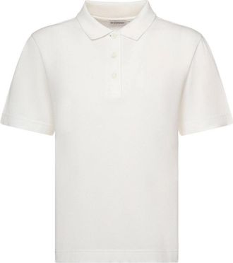 Burberry Poloshirt - Wei&szlig;