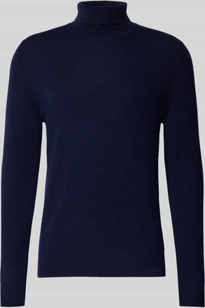 Christian Berg Rollkragenpullover aus Wolle-Kaschmir-Mix
