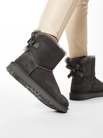 UGG Schneeschuhe Ugg W Mini Bailey Bow II 1016501 Grau