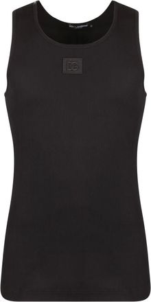 Dolce & Gabbana Homme, Tops, Noir, Taille: M D&eacute;bardeur c&ocirc;tel&eacute;