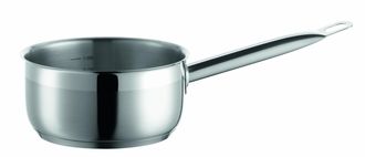 M&auml;ser M&auml;ser, Serie Professional, Stielkasserolle 16 cm, Topf aus hochwertigem Edelstahl 18/10, Induktion, Literskala