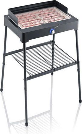 Severin pg 8566 Elektro Tischgrill Kontrollleuchte Schwarz