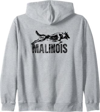Creativemotions Malinois - Belgischer Schäferhund Kapuzenjacke