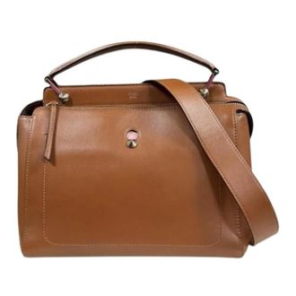Fendi Pre-owned Vintage Leder Handtasche - - Pre-owned - Damen - Braun - ONE SIZE