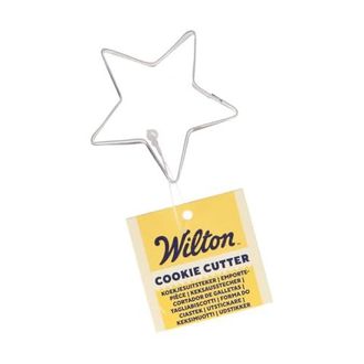Wilton 02-0-0550 Cookie Cutter, Stainless Steel, Star