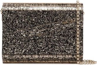 Jimmy Choo London Femme, Sacs, Gris, Taille: ONE Size Candy Clutch Bag