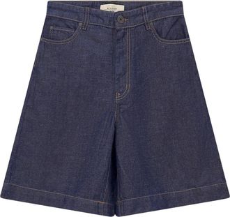 Max Mara Femme, Shorts, Bleu, Taille: 38 FR Elica Denim Shorts