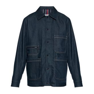 Moncler Denim Jackets - - Jackets - Herren - Blau - L