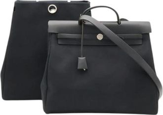 Herm&egrave;s Pre-owned Sac &agrave; main Her Bag- Sac bandouli&egrave;re - Femme - Pre-owned - Noir - Taille: ONE Size