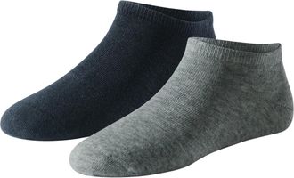 Schiesser Herren Sneaker 2er Pack Doppelpack 95/5-183272, Gr&ouml;&szlig;e Herren:43/46, Farbe:sortiert