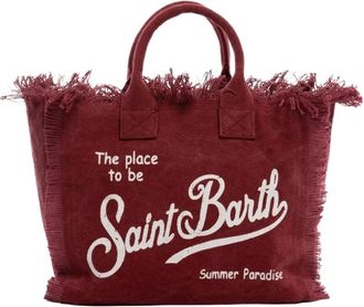 Saint Barth Femme, Sacs, Rouge, Taille: ONE Size Vanity Regular