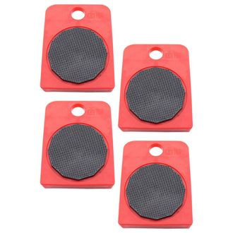 Hemobllo Healeved 4 St&uuml;ck M&ouml;belgleiter mit Rollen M&ouml;belheber f&uuml;r Schwere M&ouml;bel M&ouml;belroller aus Robustem Material rutschfest Geeignet f&uuml;r Hartholzb&ouml;den und Flie