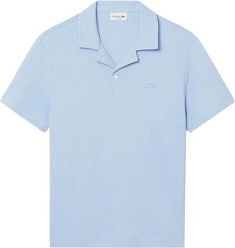 Lacoste Homme, Tops, Bleu, Taille: M Polo Textur&eacute; Coupe Classique