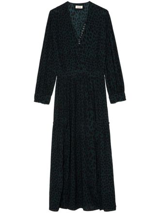 Zadig&Voltaire robe Rabella - Vert