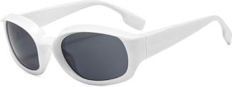 Generic Lunettes De Soleil D&eacute;coratives For Sports Plein Air For Femmes Et Hommes(White)