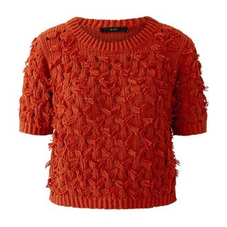 Oui Damen, Strickwaren, Orange, XLGr&ouml;&szlig;e