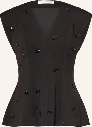 Inwear Inwear Blusentop Bayaiw Vincent Mit Schmucksteinen schwarz
